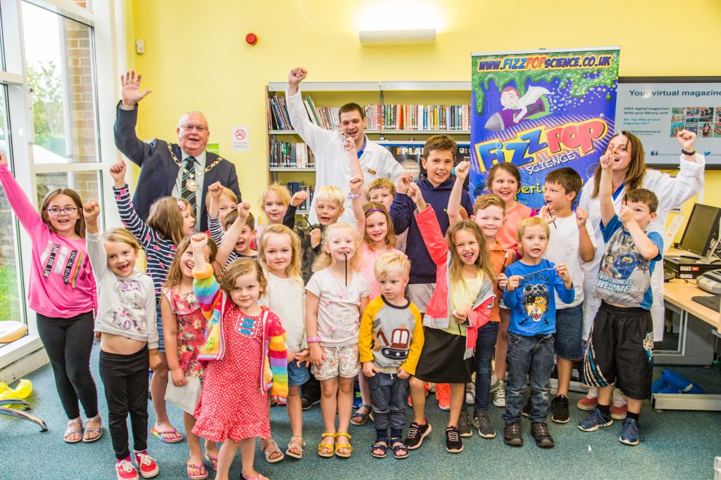 Fizz Pop science workshop ‘takes-off’ at Cadbury Heath Library | Newsroom