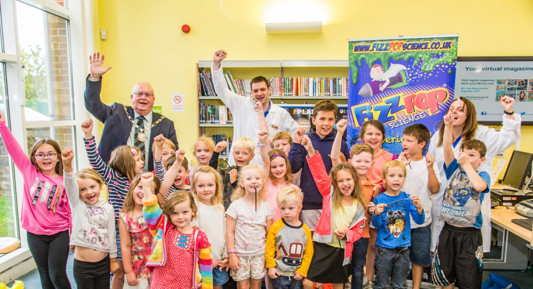 Fizz Pop science workshop ‘takes-off’ at Cadbury Heath Library | Newsroom
