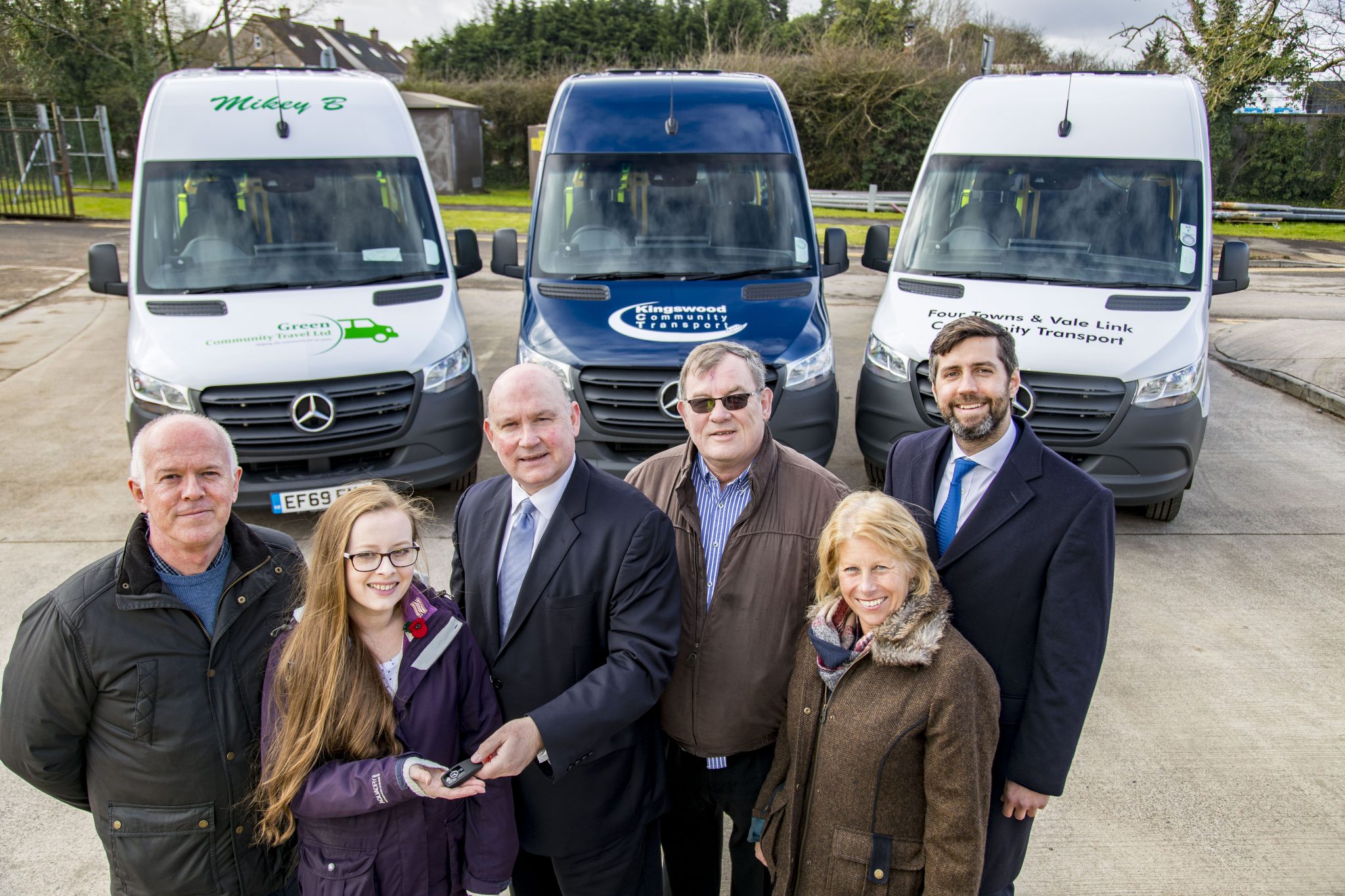 New vehicles handed to South Gloucestershire Community Transport ...