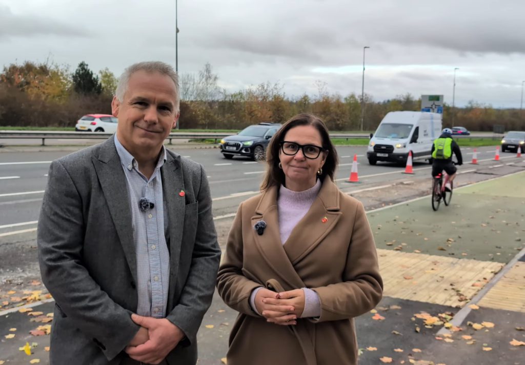 A4174 sustainable travel improvements completed | Newsroom